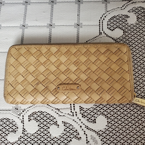 Cole Haan | Bags | Cole Haan Woven Wallet | Poshmark